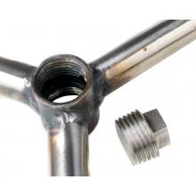 Stainless Steel Double Fire Ring - 24 Inch